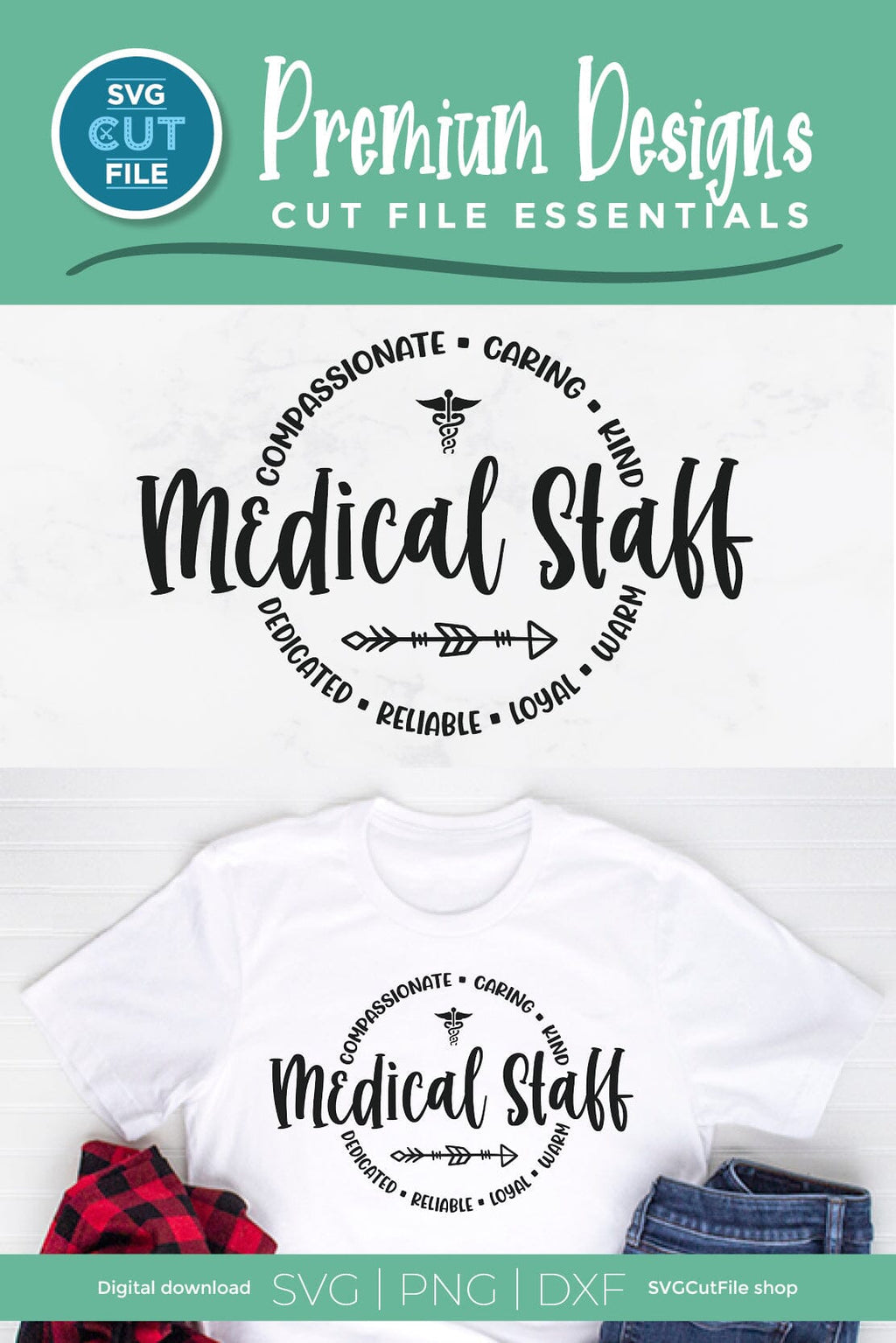 Medical Staff SVG for men or women - So Fontsy