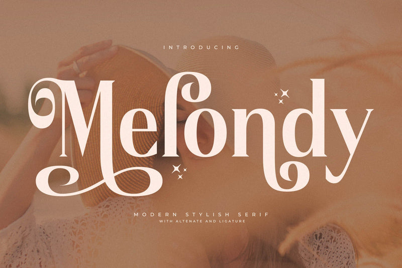 Melondy - Modern Stylish Serif - So Fontsy