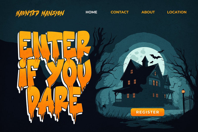 Melted Ghost - Special Halloween Font - So Fontsy