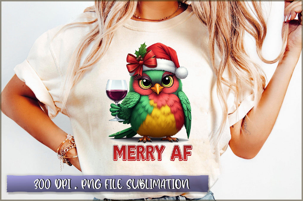 Merry af Sublimation - So Fontsy