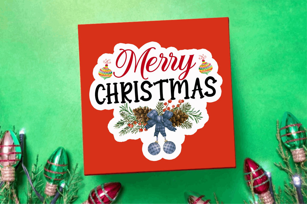 Merry christmas Stickers Design - So Fontsy