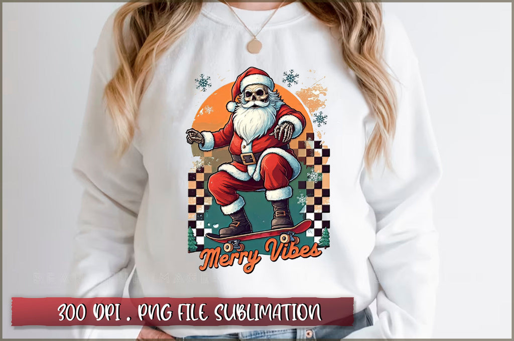 Merry vibes Sublimation - So Fontsy