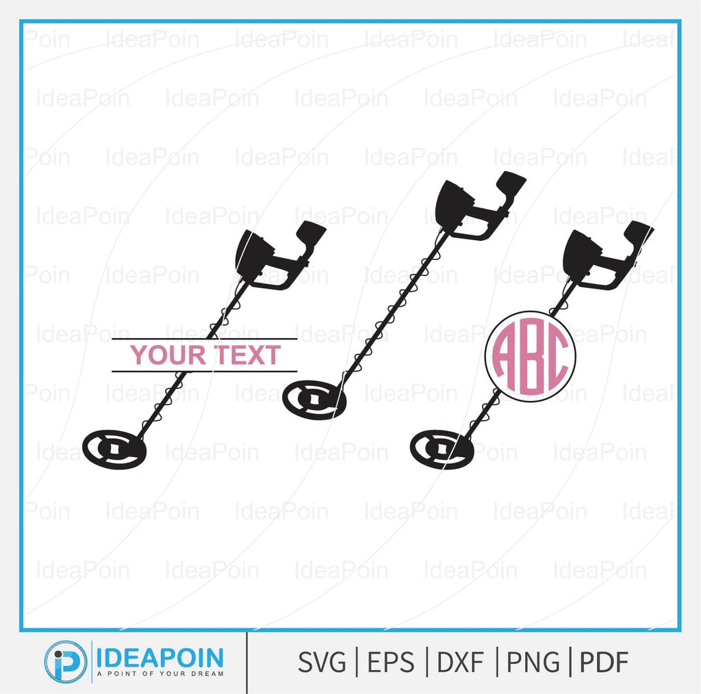 Metal Detector svg, metal detecting svg, Metal Detector Clipart, Metal ...