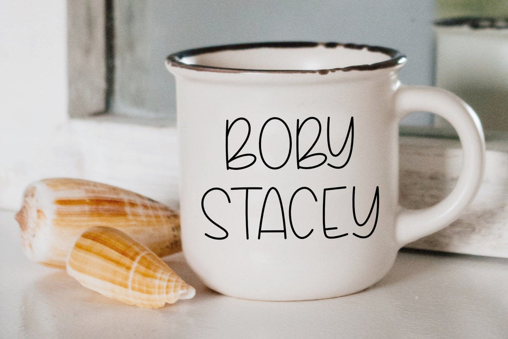 Microwave - Tall and Skinny Farmhouse Design Font - So Fontsy