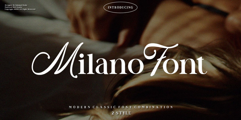 milano font - So Fontsy