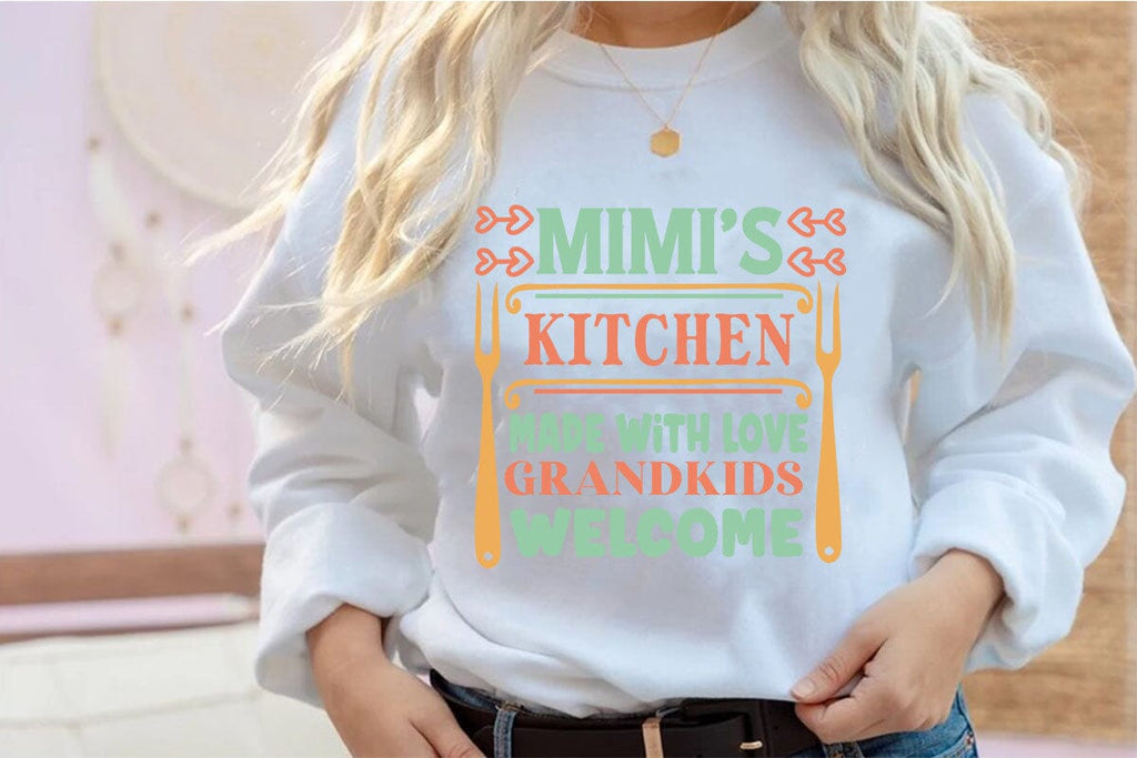 Mimis Kitchen Made With Love Grandkids Welcome - So Fontsy