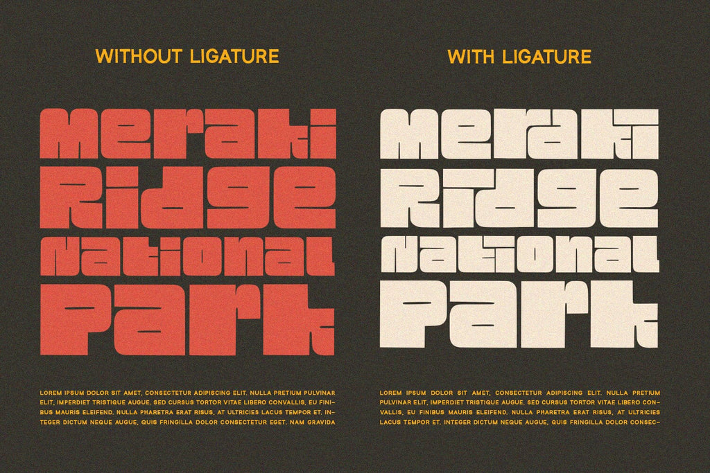 Mirage Bold - Bold Display - So Fontsy