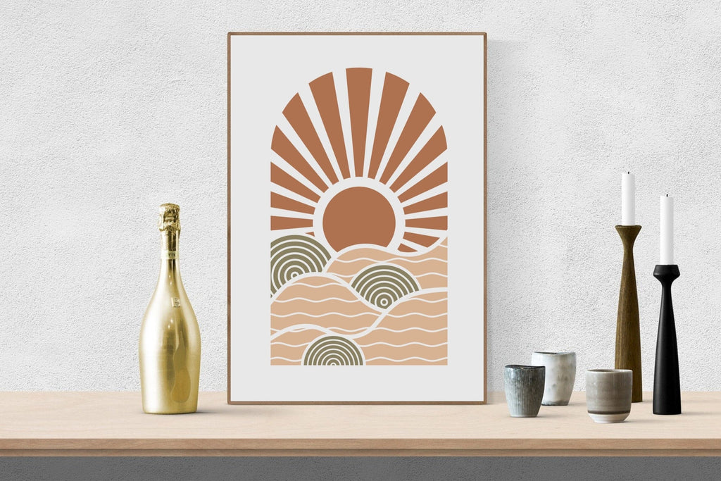 Modern Boho Svg Bundle, Boho Svg, Boho Wall Arts, Abstract Arts ...