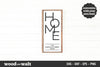 Modern Home SVG | Family Decor Cut File - So Fontsy