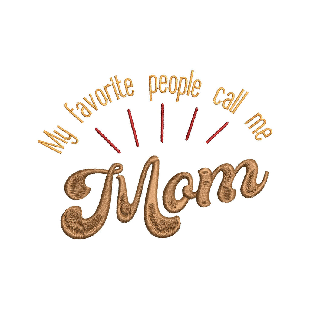 Mom Embroidery Designs Bundle - 15 Designs, Mother's Day Embroidery ...