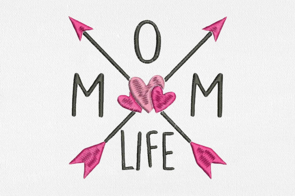 Mom Life for Machine Embroidery - So Fontsy
