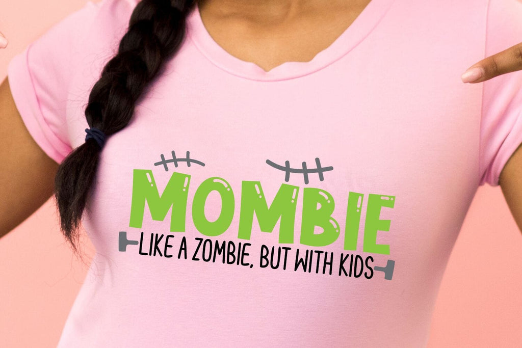 Mombie Like a Zombie| Mom Life SVG Cutting Files. - So Fontsy