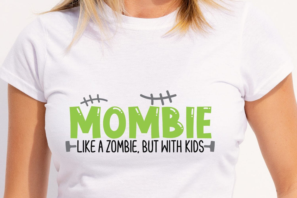 Mombie Like a Zombie| Mom Life SVG Cutting Files. - So Fontsy