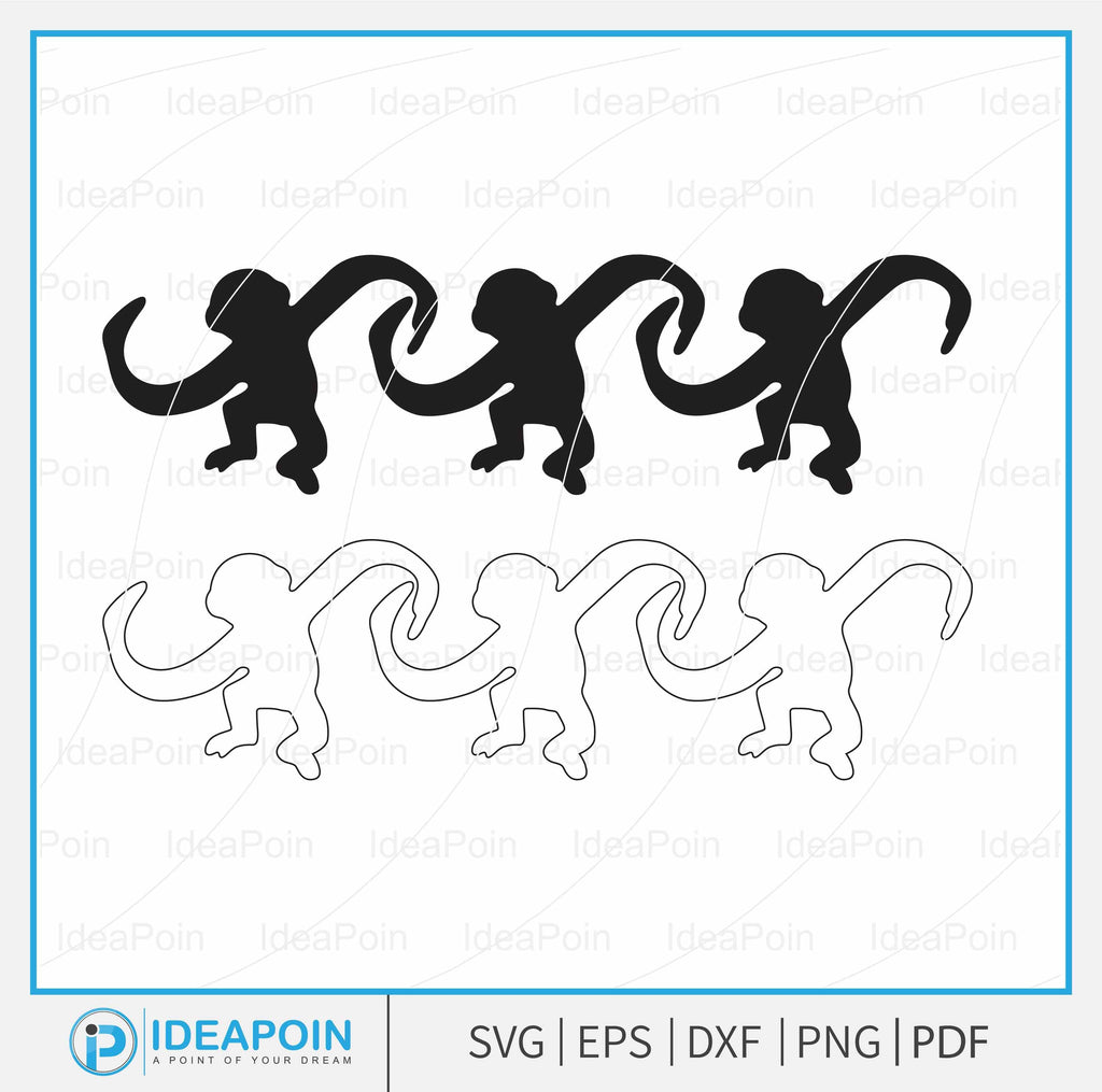 Monkey in barrel svg, barrel of monkey svg,Monkey silhouette svg ...