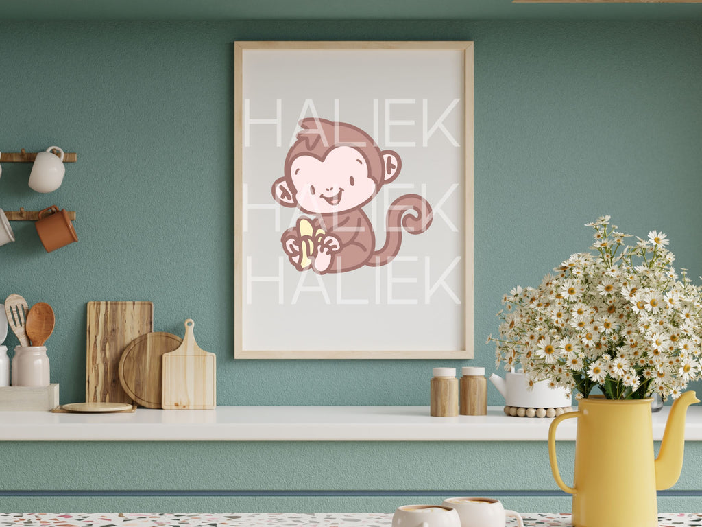 Monkey SVG Design Set - So Fontsy