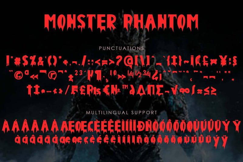 Monster Phantom - So Fontsy