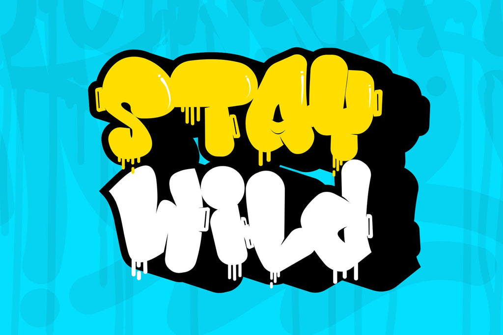 Morp Caps - A Chubby Layered Graffiti Font - So Fontsy