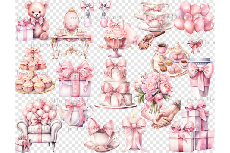 Mothers Day Clipart Bundle | Family Illustration PNG Set - So Fontsy