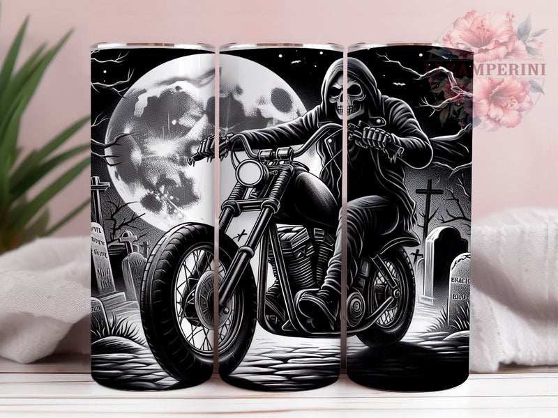 Motorcycle Tumbler, Till Death We Ride, Sublimation Wrap, Biker Gift ...