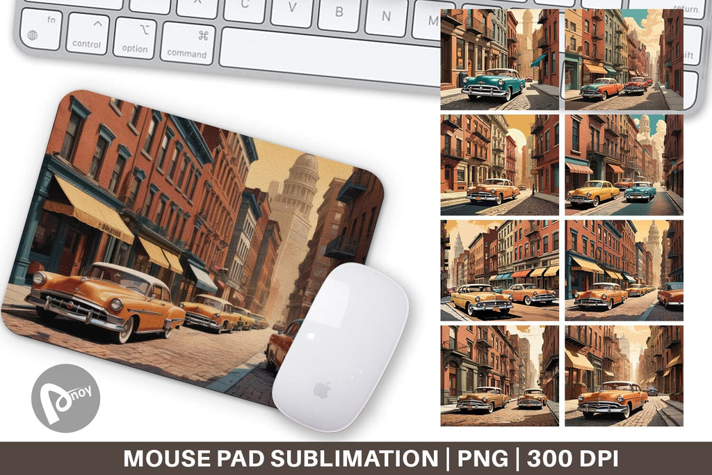 Mouse Pad Classic Car - So Fontsy
