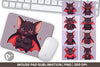 Mouse Pad Cute Bat Halloween - So Fontsy