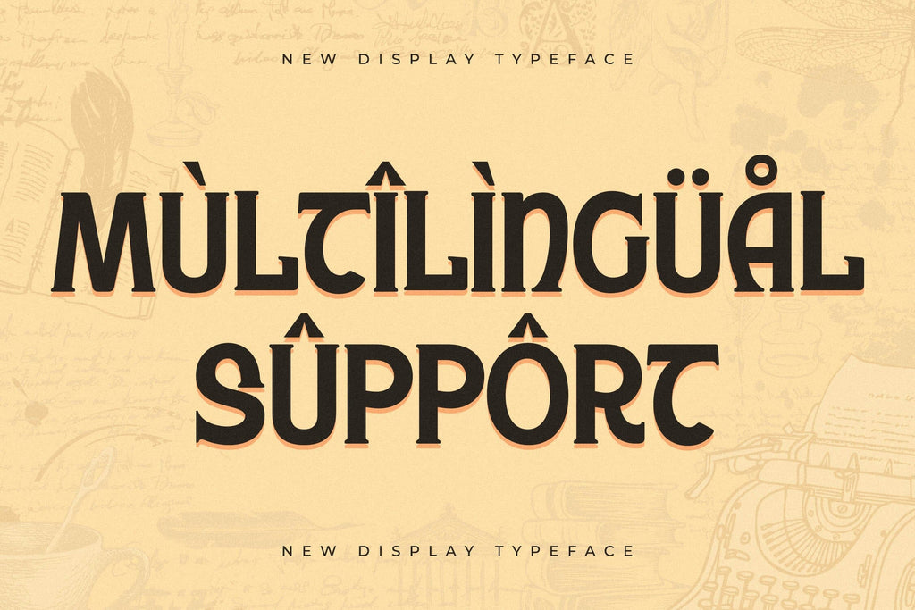 Movista - New Display Typeface - So Fontsy