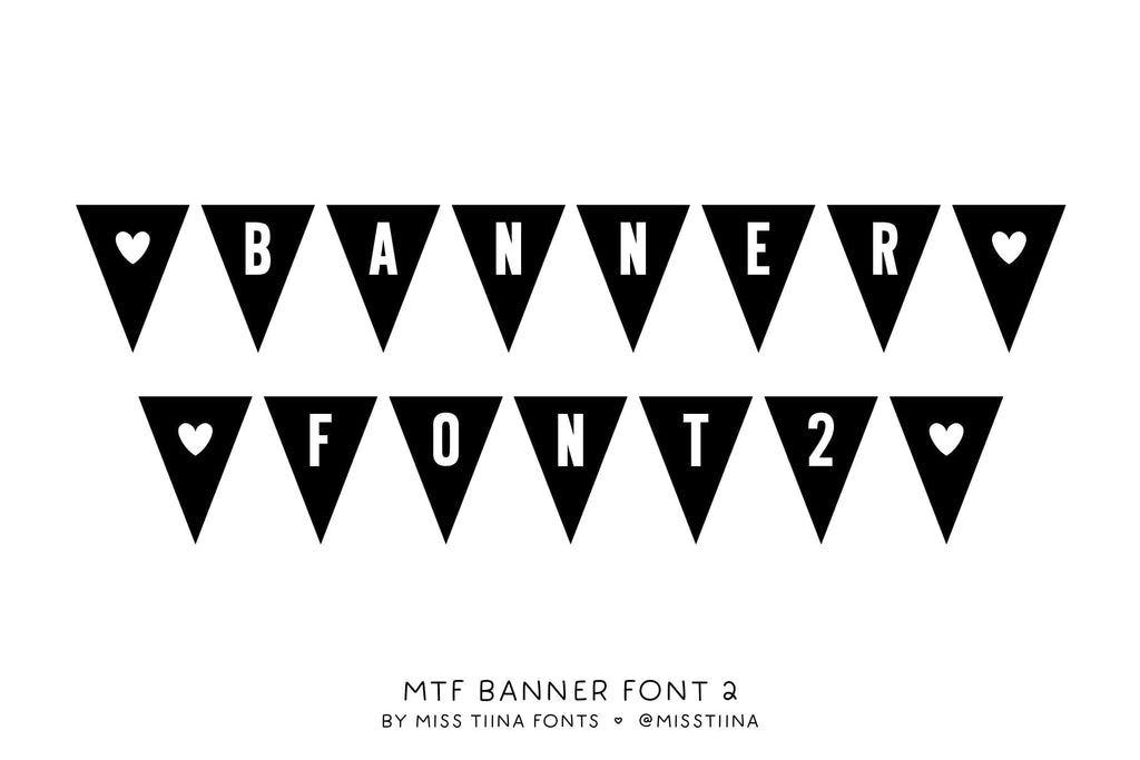 MTF Banner Font 2 - So Fontsy