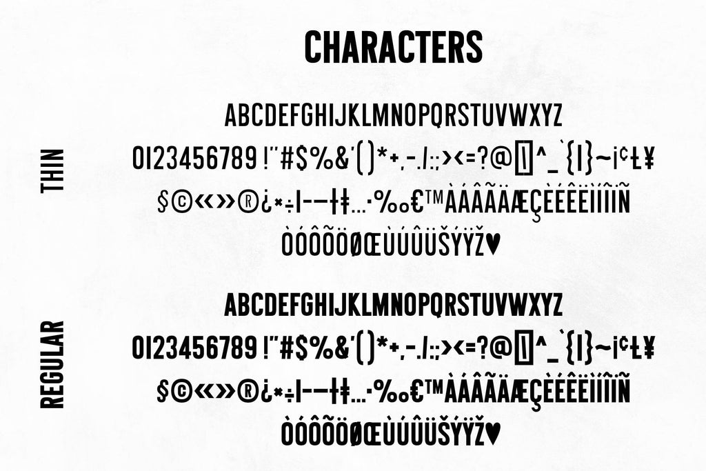 MTF Uppercase Poster - So Fontsy