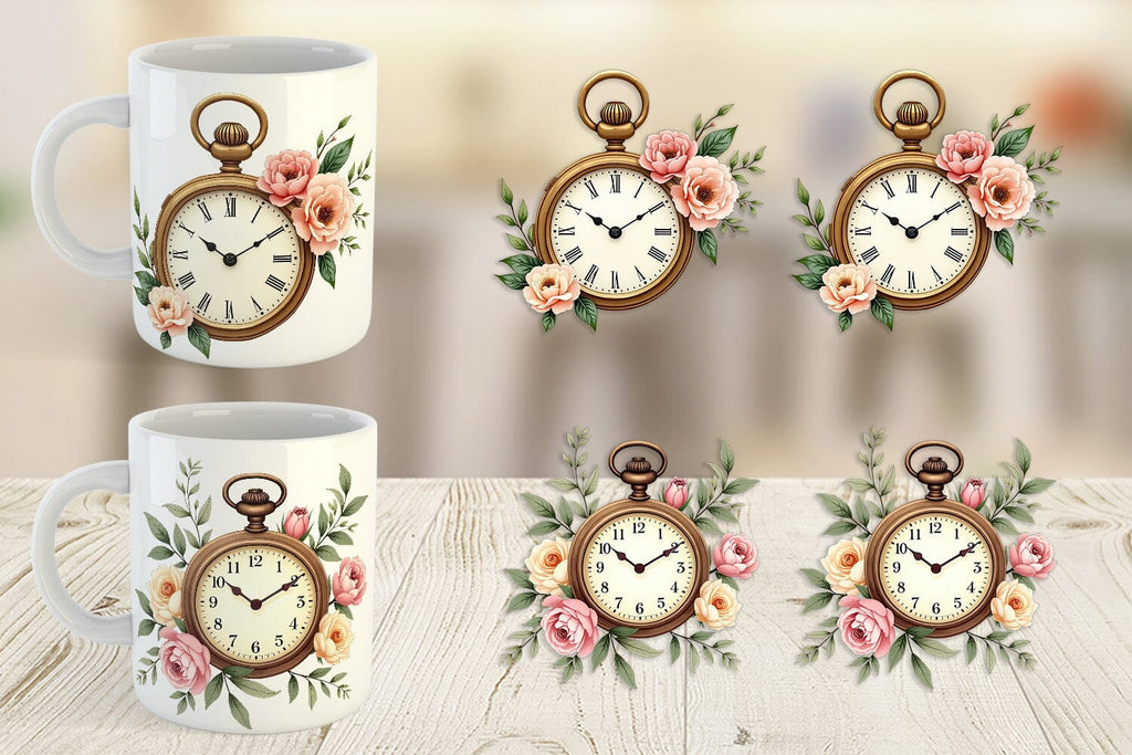Mug Wrap Pocket Watch - So Fontsy