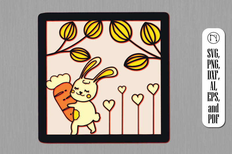 Multi-Layer Easter Day SVG Cut File - So Fontsy