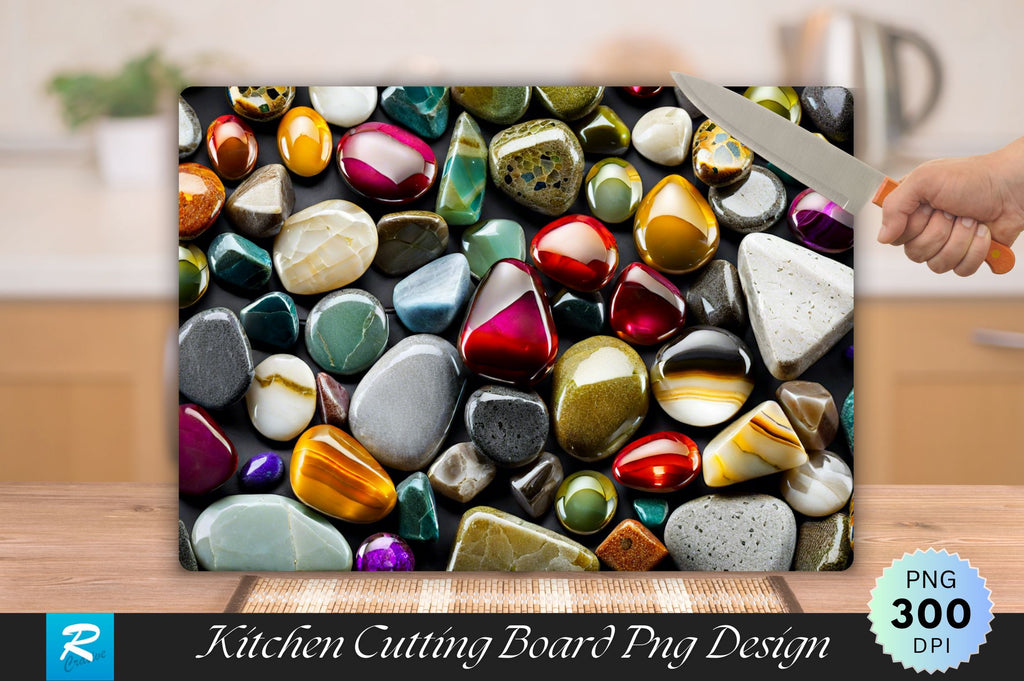 Multicolor Starburst Cutting Board - So Fontsy