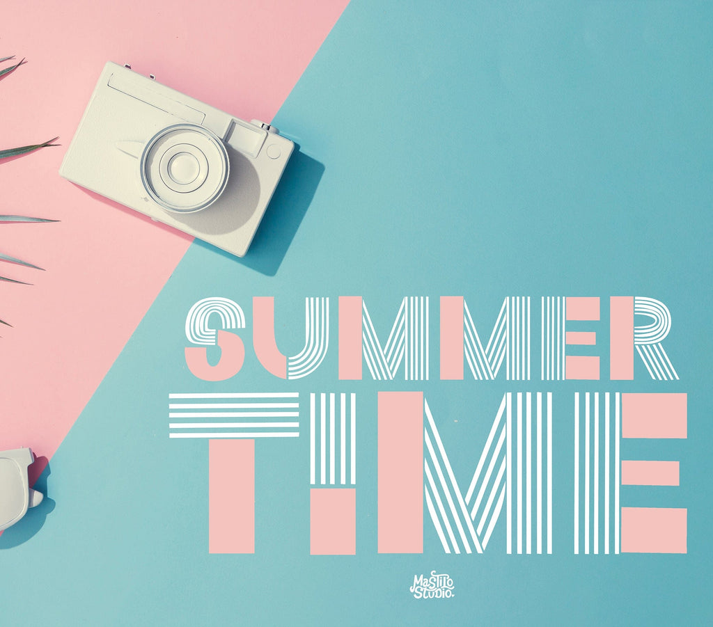 Multiline Retro Font - Stardust, Handwritten font - So Fontsy