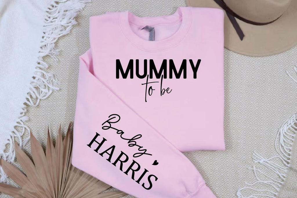 Mummy to be Sleeve Svg Design - So Fontsy