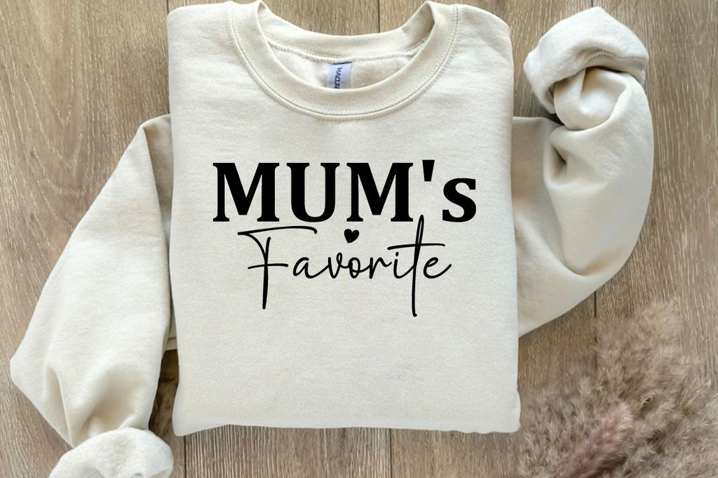 Mum's favorite Sleeve Svg Design - So Fontsy