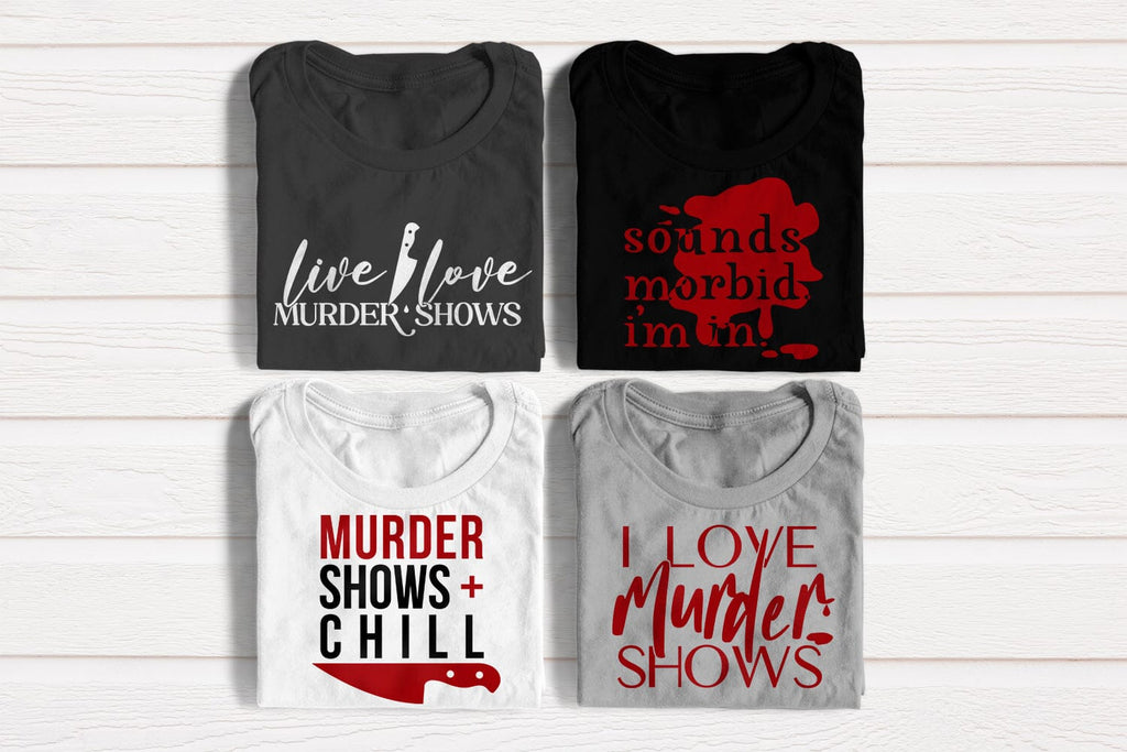 Murder Show Lovers SVG Set - So Fontsy
