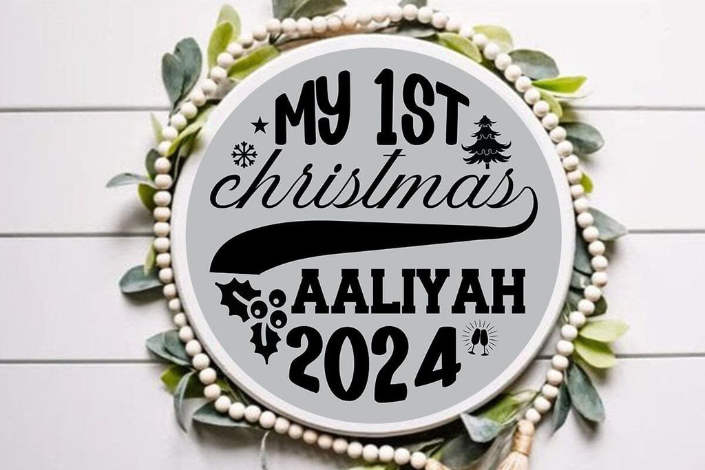 My 1st christmas aaliyah 2024 - So Fontsy