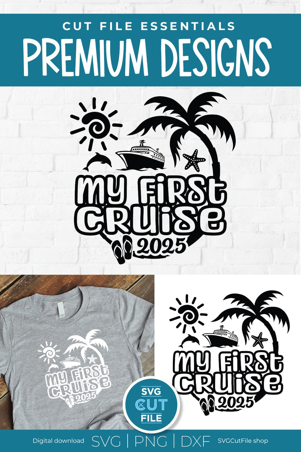 My First Cruise SVG, Baby Cruise vacation, 2025 svg - So Fontsy