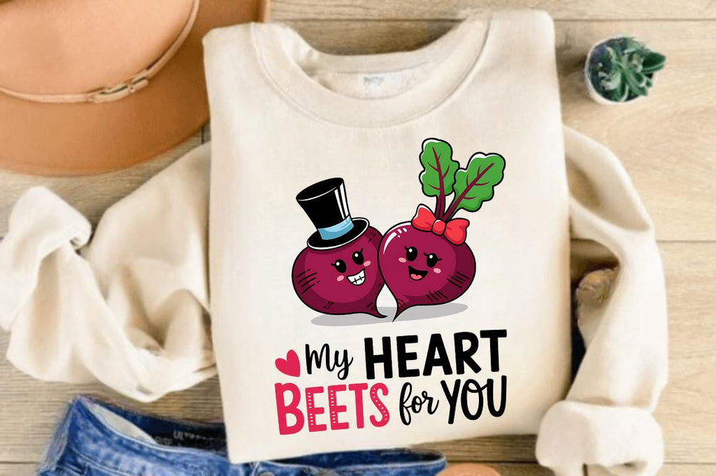 My Heart Beets for You Sublimation Design - So Fontsy
