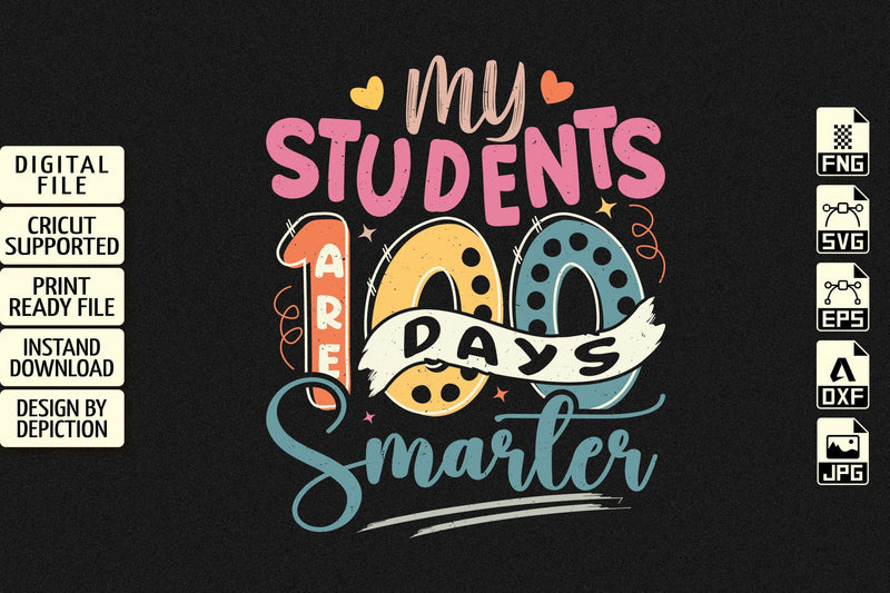 My Students Are 100 Days Smarter T-Shirt, 100 Days Of School Shirt ...