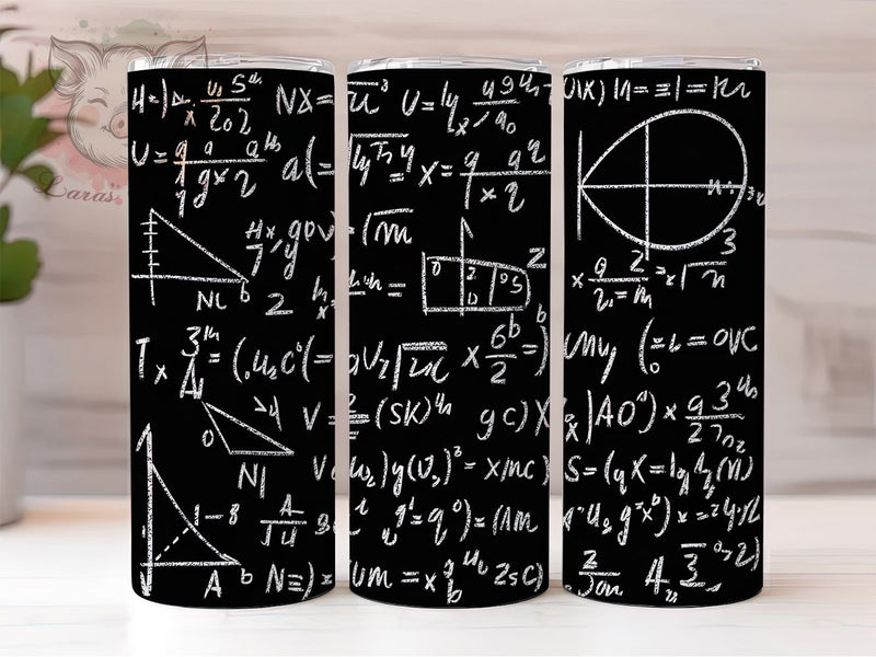 Mystery Math Puzzle Tumbler Wrap, Mystery Math Design, 20Oz Sublimation ...