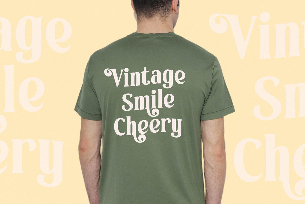 Mystical Timeless - Modern Vintage Display - So Fontsy