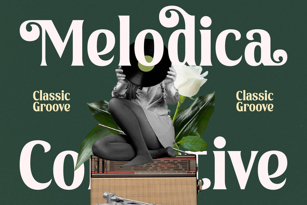 Mystical Timeless - Modern Vintage Display - So Fontsy