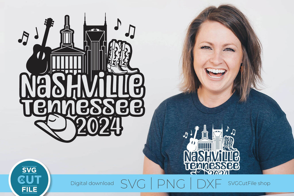 Nashville Tennessee svg, 2024 Family TN Trip SVG-Girls vacation with ...