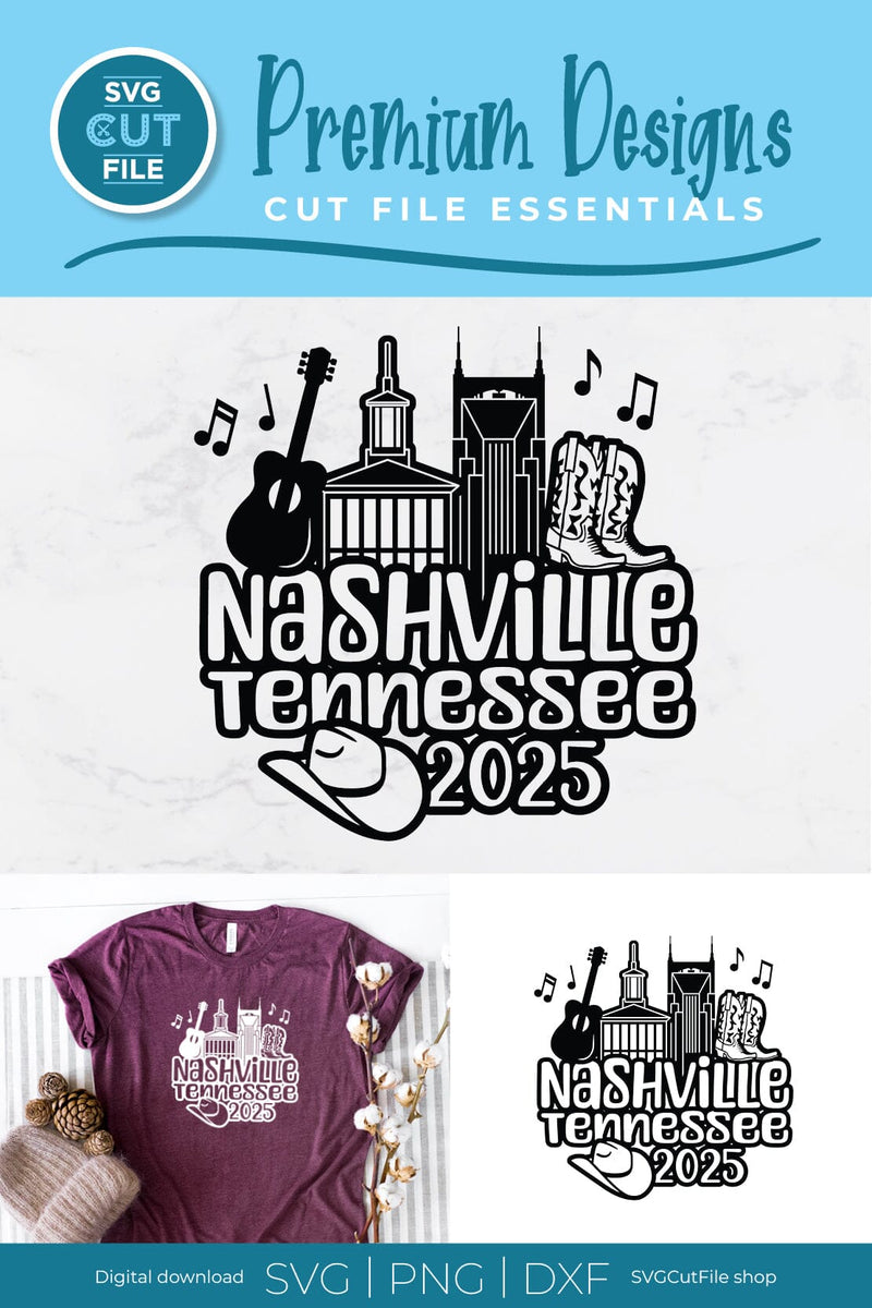 Nashville Tennessee svg, 2025 Family TN Trip SVG-Girls vacation with ...