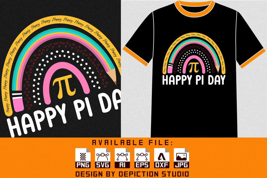 National Pie Day T-Shirt, Pie Day Typography T-Shirt Print Template ...