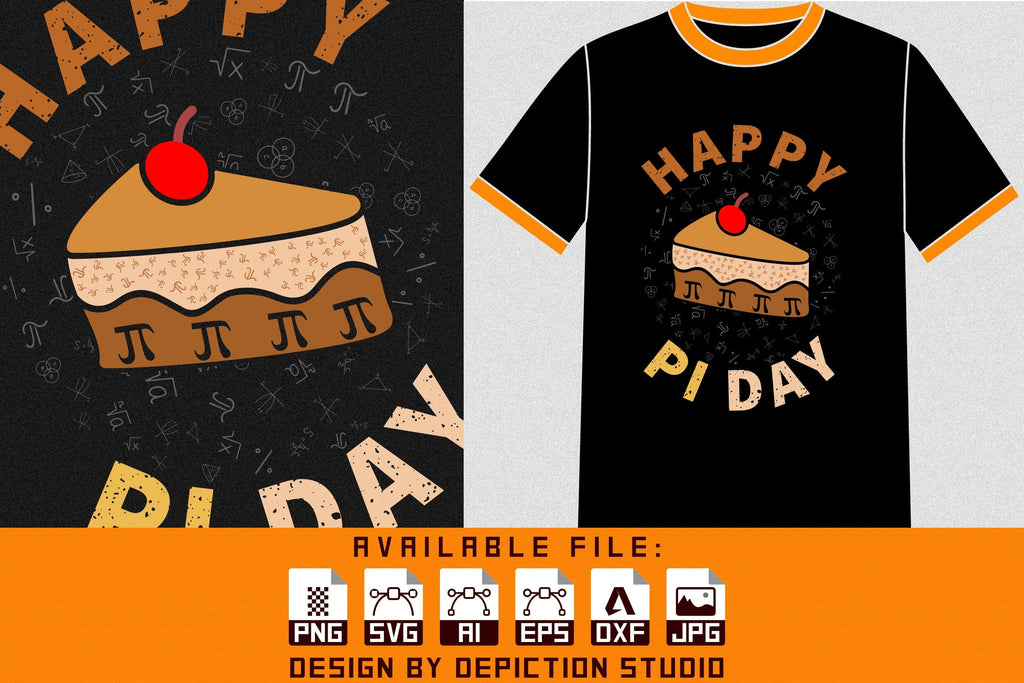 National Pie Day T-Shirt, Pie Day Typography T-Shirt Print Template ...
