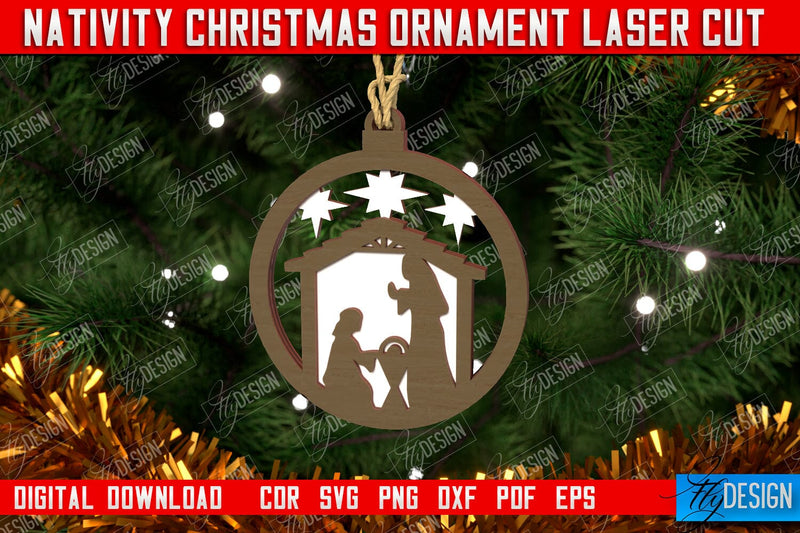 Nativity Christmas Ornament | Christmas Tree Toy | Nativity Scene ...