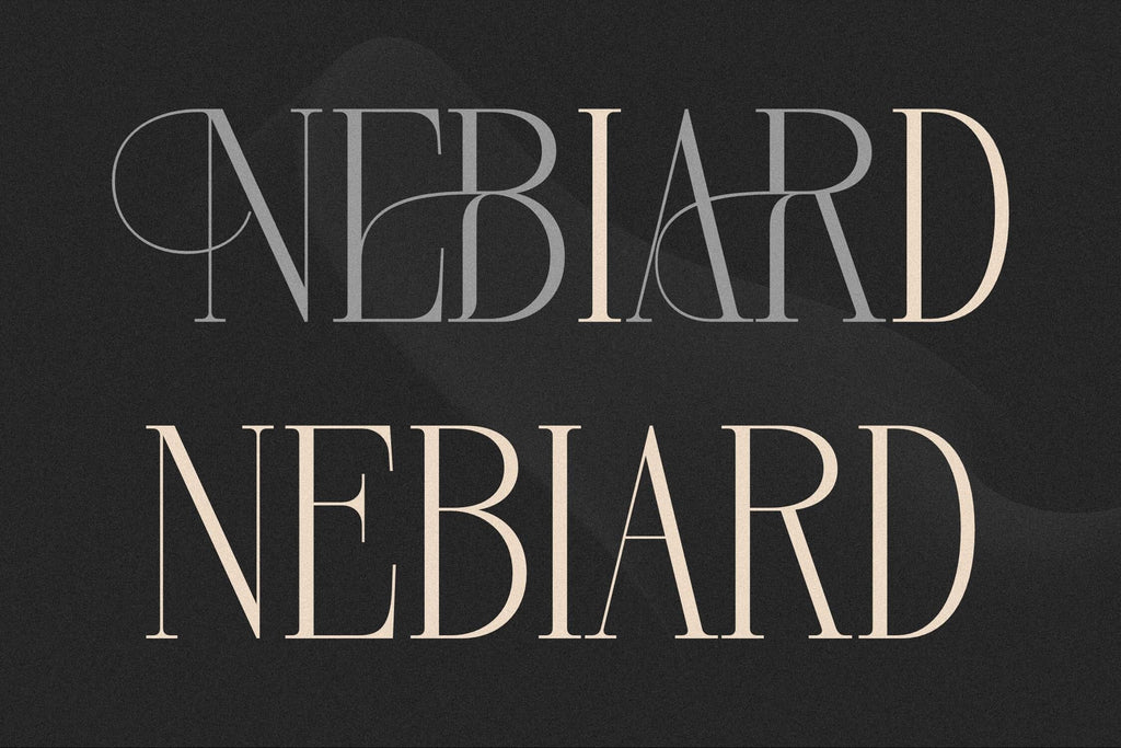 Nebiard - Classic Serif Font - So Fontsy
