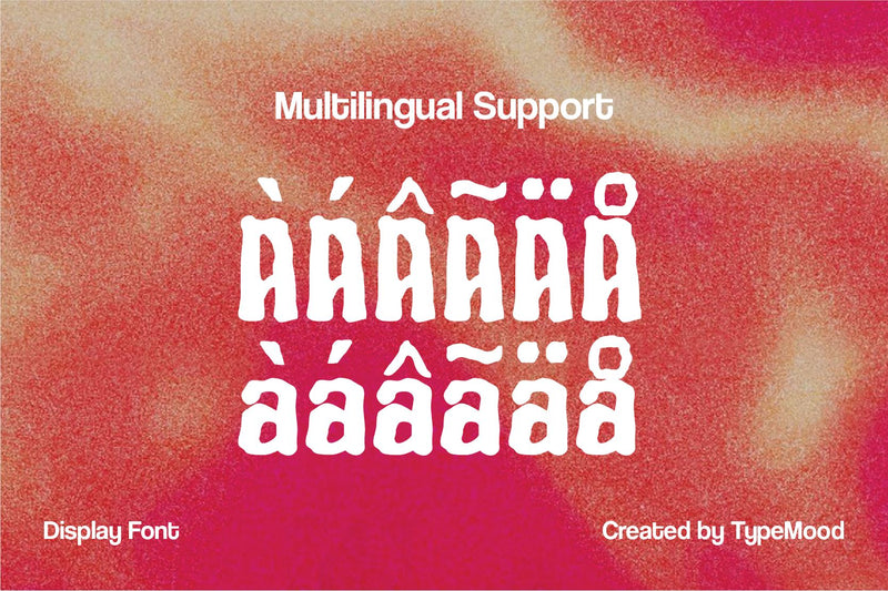 Nervous Typeface Display Font - So Fontsy