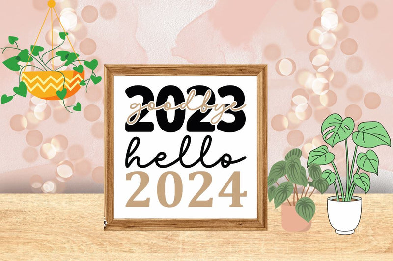 New Year 2024 SVG Bundle - So Fontsy